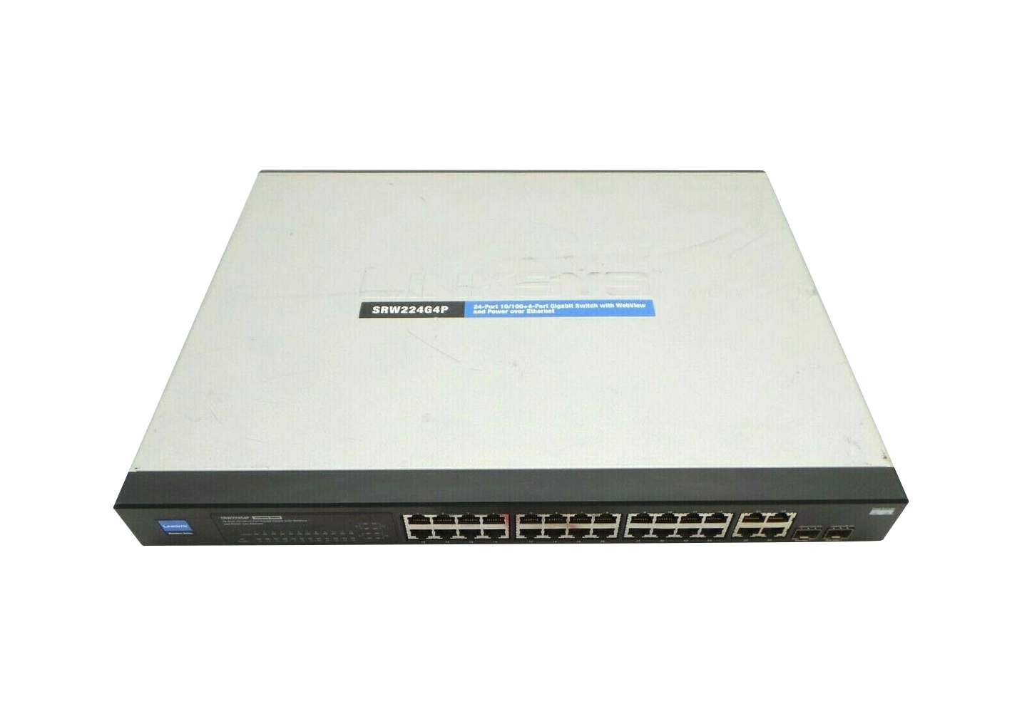SRW224G4P-OB - Cisco LinkSys SRW224G4P 24 x Ports PoE 10/100/1000Base-T ...
