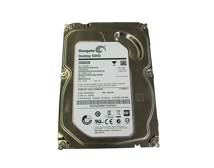 Seagate Desktop SSHD 2TB SATA 6GB/s 64MB Cache 3.5-inch Solid State ...
