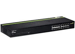 TE100-S16G - TRENDnet 16 x RJ-45 Ports 10/100Base-T Layer 2 Managed ...