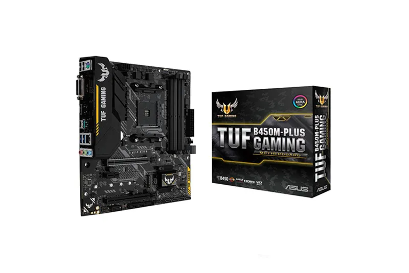 TUF-B450M-PLUS-GAMING - ASUS Desktop Motherboard AMD B450 Chipset ...