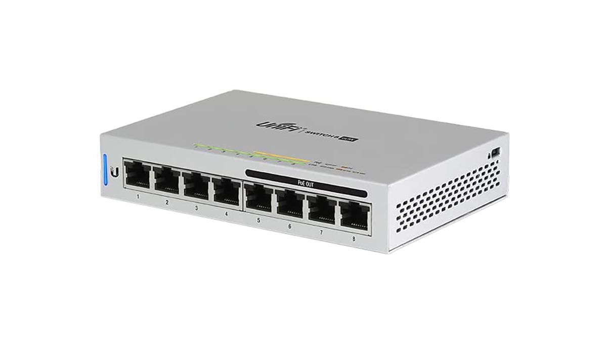US-8-60W - Ubiquiti UniFi 8-Port Gigabit PoE Compliant Managed Switch