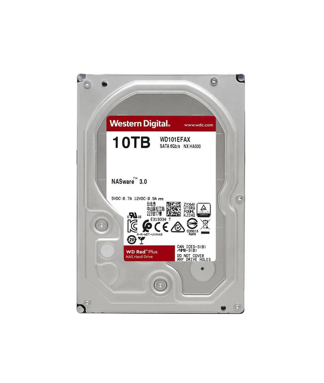 WD101EFAX - Western Digital Red Plus 10TB 5400RPM SATA 6Gb/s 256MB ...