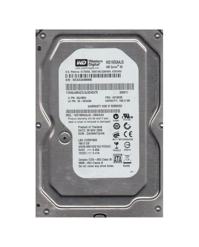 WD1600AAJS-08WAA0 - Western Digital Caviar Blue 160GB 7200RPM SATA 3Gb ...