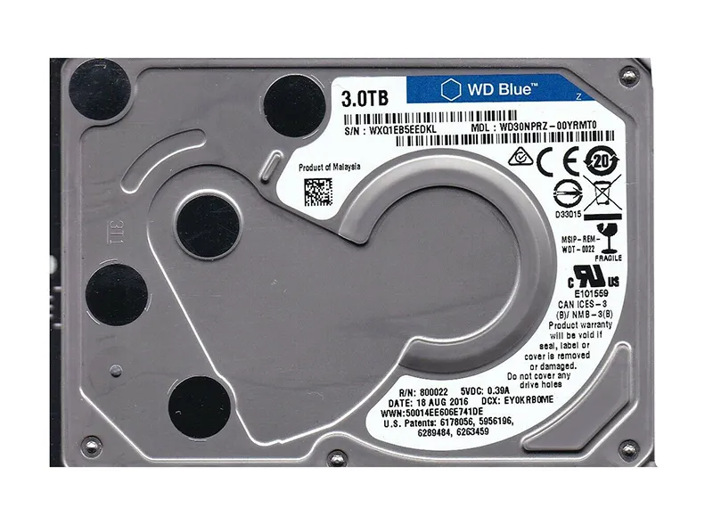 WD30NPRZ - Western Digital 3TB 5400RPM SATA 6Gb/s 2.5-in Hard Drive