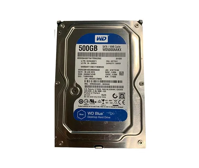 WD5000AAKX-08U6AA0 - Western Digital Caviar Blue 500GB 7200RPM SATA 6Gb/s 16MB Cache 3.5-Inch ...