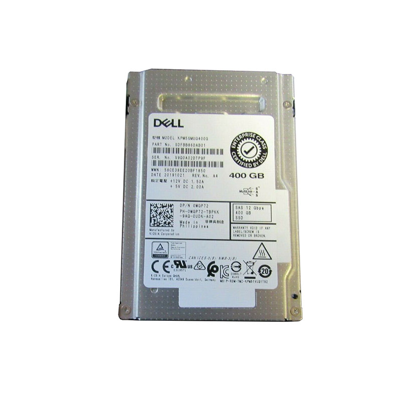 WGP72 | Dell 400GB Solid State Drive