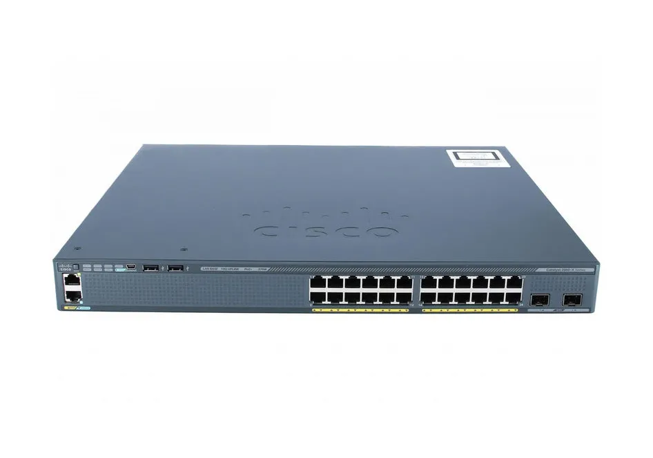 WS-C2960X24PSQL-RF - Cisco Catalyst 2960-X Series C2960X-24PSQ-L 24 x ...