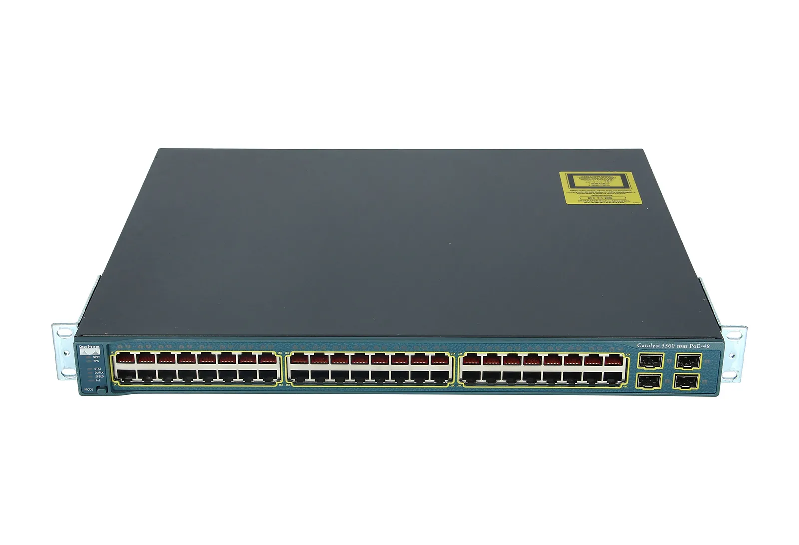WS-C3560-48PS-S-M - Cisco Catalyst 3560 Series 3560-48PS 48 x RJ-45 ...