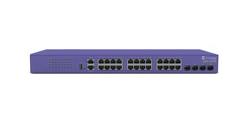 X435-24T-4S - Extreme Networks X435 24-Port + 4-Port SFP GE Switch