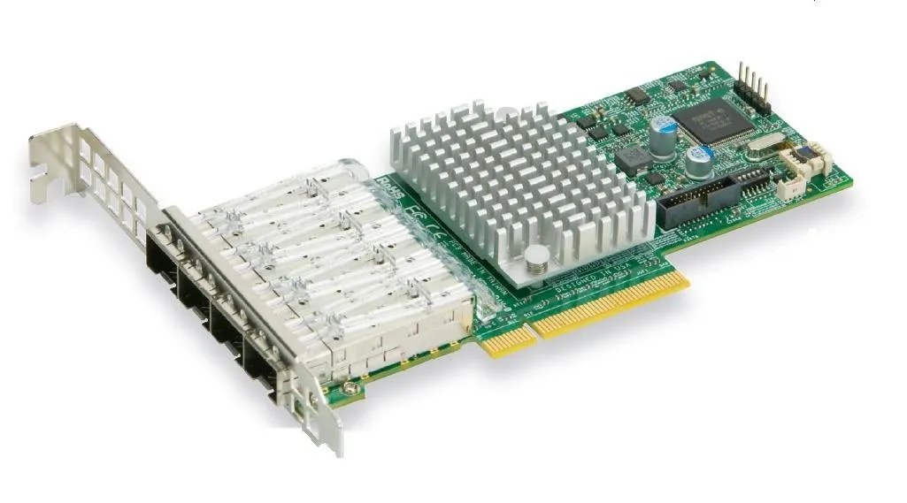 AOC-STG-I4S - Supermicro 4-port 10GbE SFP+ Ethernet Card