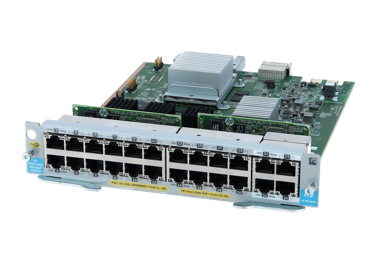 J9991A#ABA - HP Aruba 20 x Ports 1000Base-T PoE+ + 4 x Ports 10GBase-T ...