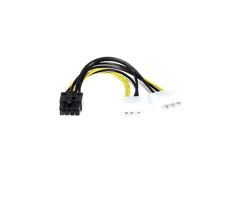 LP4PCIEX8ADP - StarTech.com 6in LP4 to 8 Pin PCI Express Video Card ...