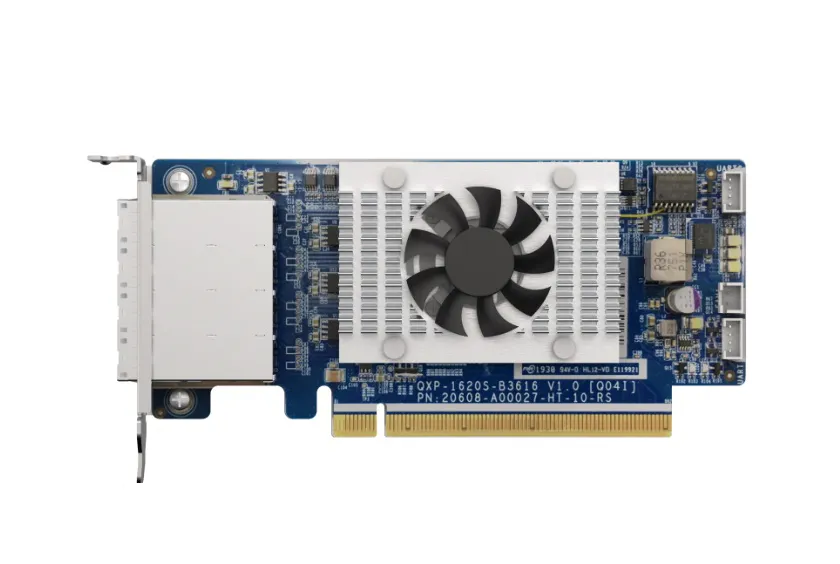 QXP-1620S-B3616W - QNAP 4-Port MiniSAS PCIe3.0 x16 SAS Controller